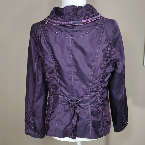 Diaprer | Jackets & Coats | Windbreaker Jacket With Pop Collar And ...